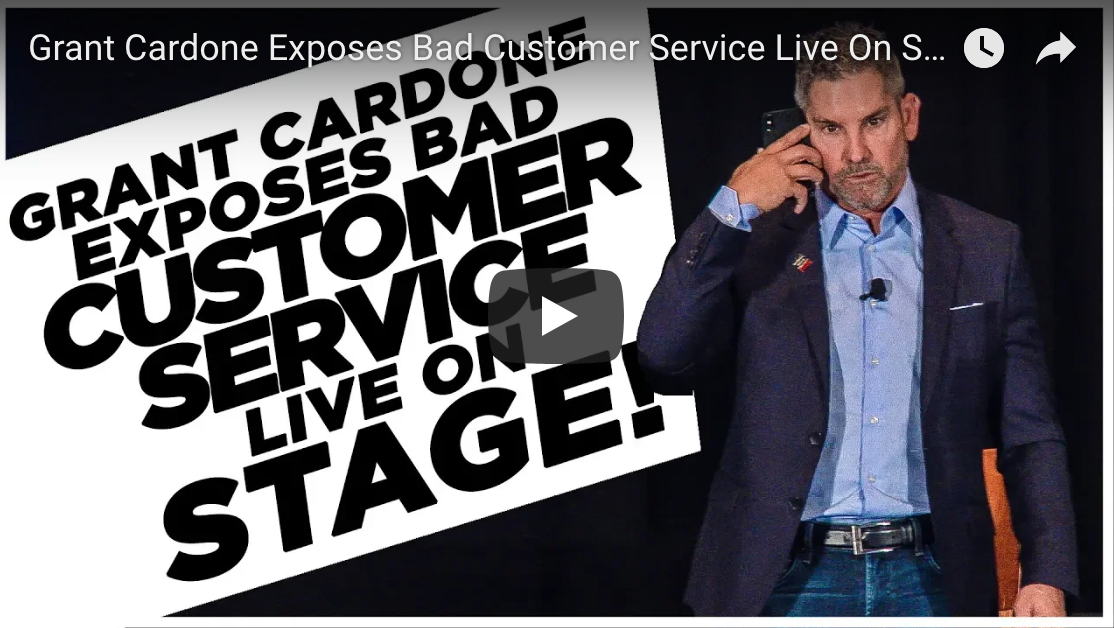 Phone Sales Training Video with Grant Cardone - Cardone Solutions